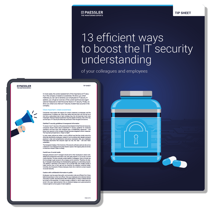 Your tip sheet about IT security